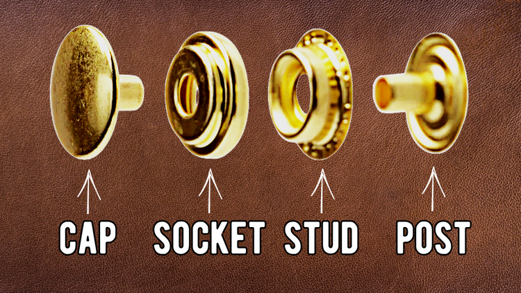 Tutorial: Step-by-Step Guide to Setting Snaps in Leather – The New ...